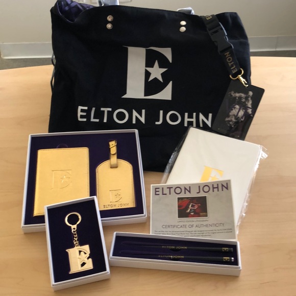 Bags | Elton John Vip Swag Bag | Poshmark